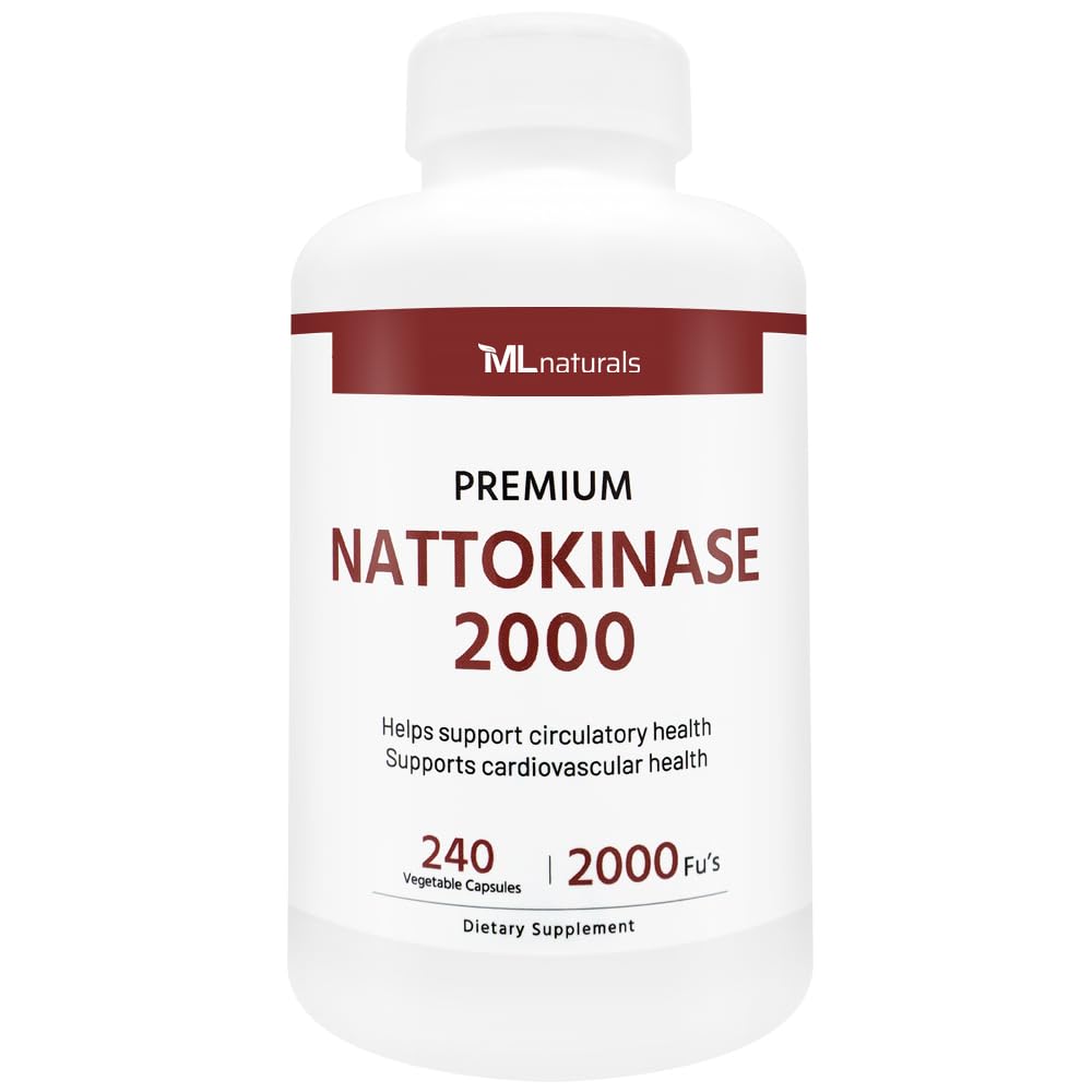 ML Naturals nattokinase vegetable capsules