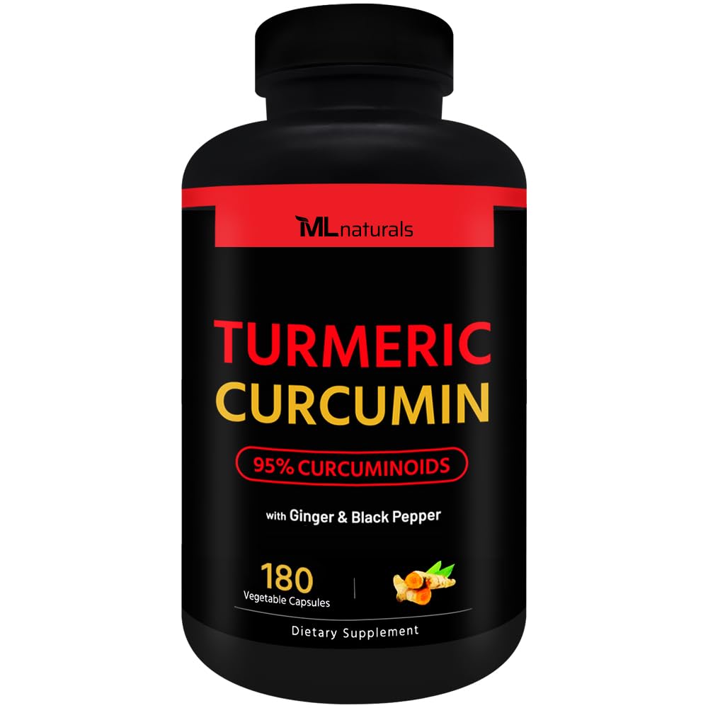 ML Naturals turmeric curcumin capsules