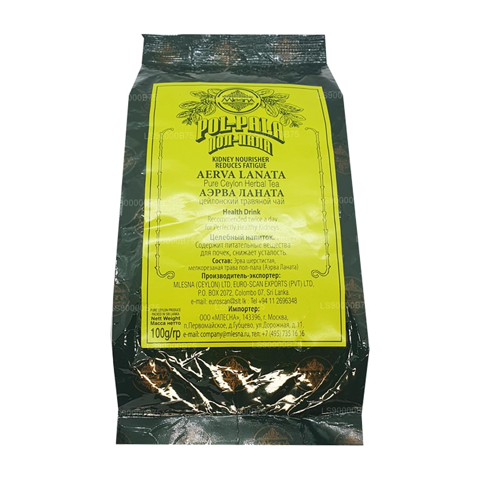 Mlesna Polpala herbal tea benefits