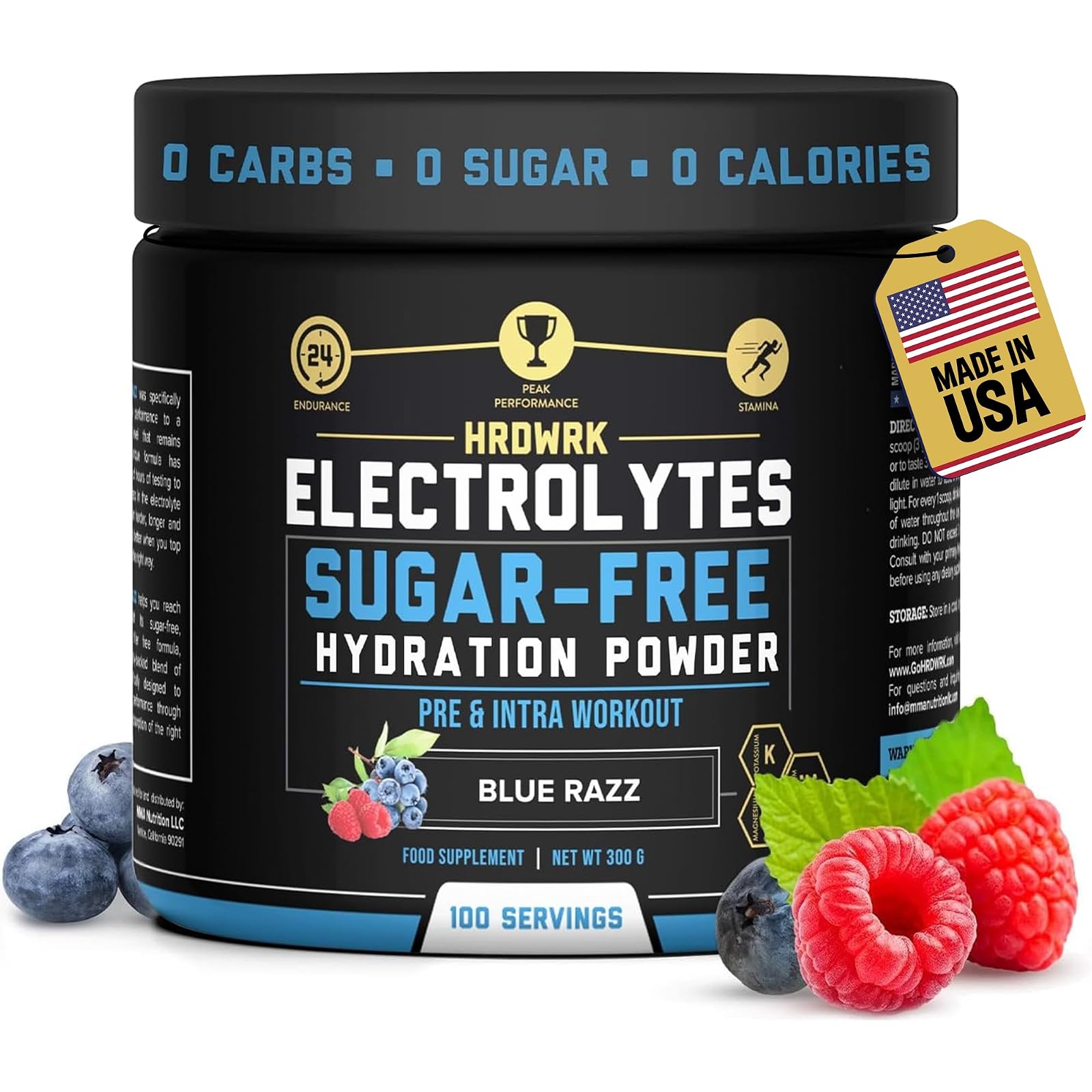 MMA Nutrition electrolyte powder for hydration
