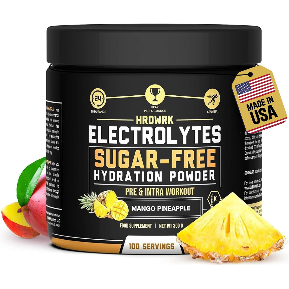 MMA Nutrition electrolytes for hydration