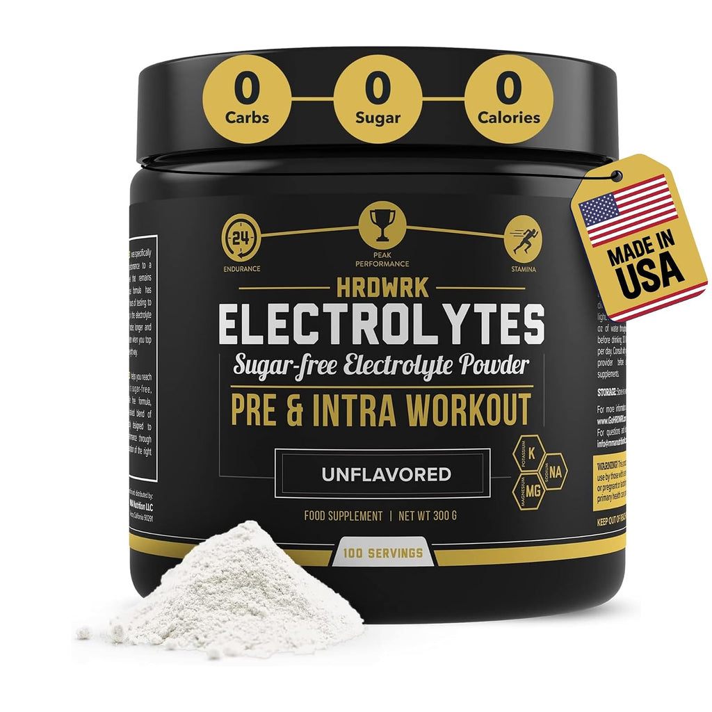 MMA Nutrition keto electrolyte powder