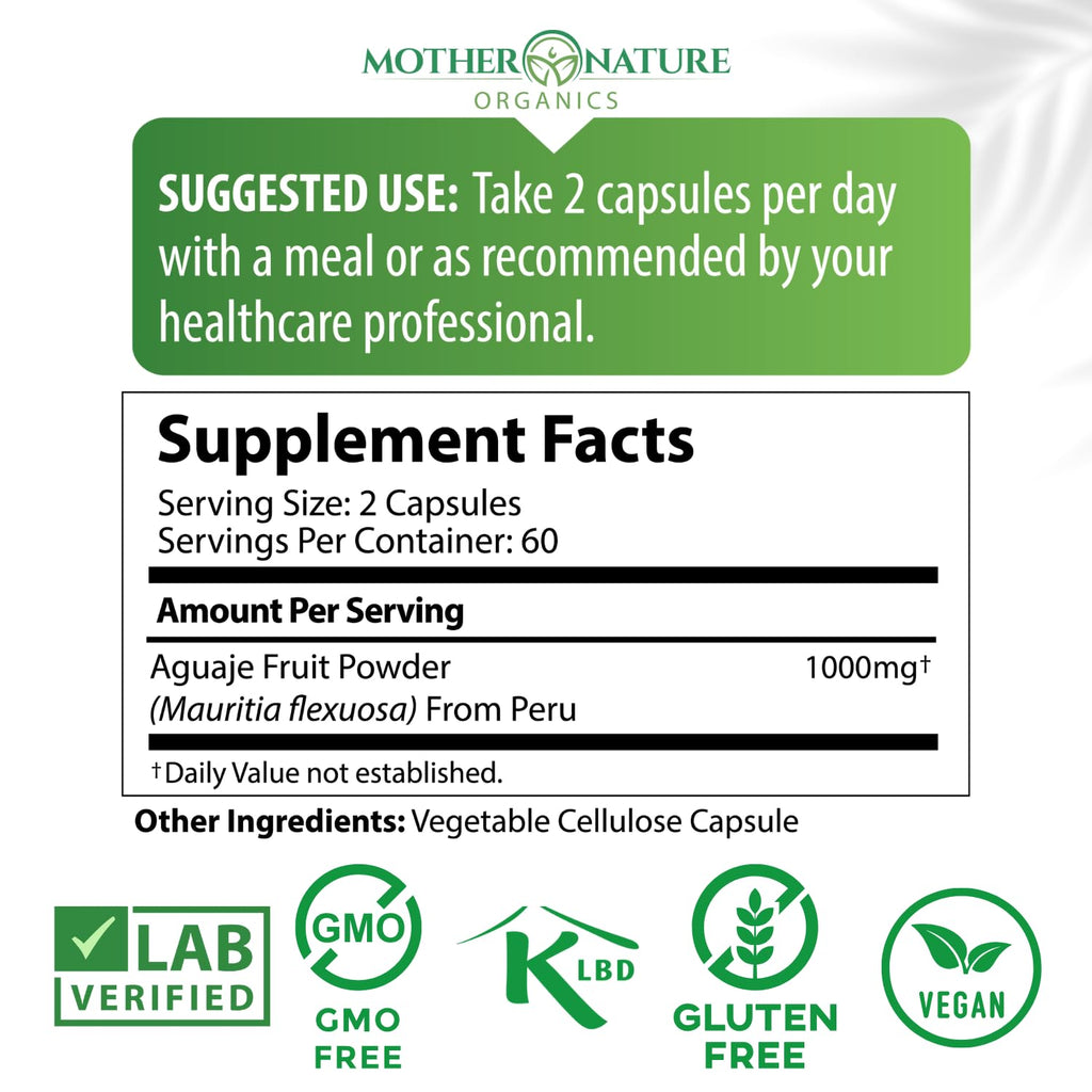 MNO Aguaje Curves kids multivitamin capsules
