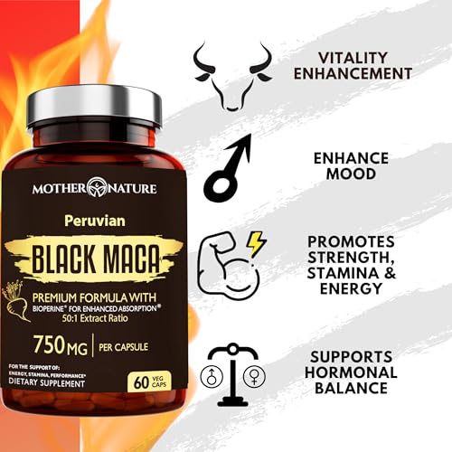 MNO Black Maca performance support