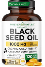 MNO black seed oil capsules
