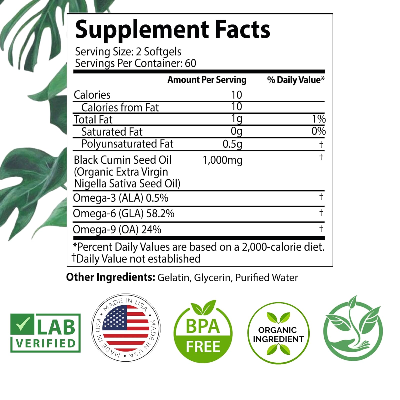 MNO herbal black seed oil