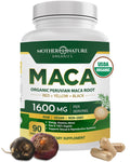 MNO organic maca root capsules