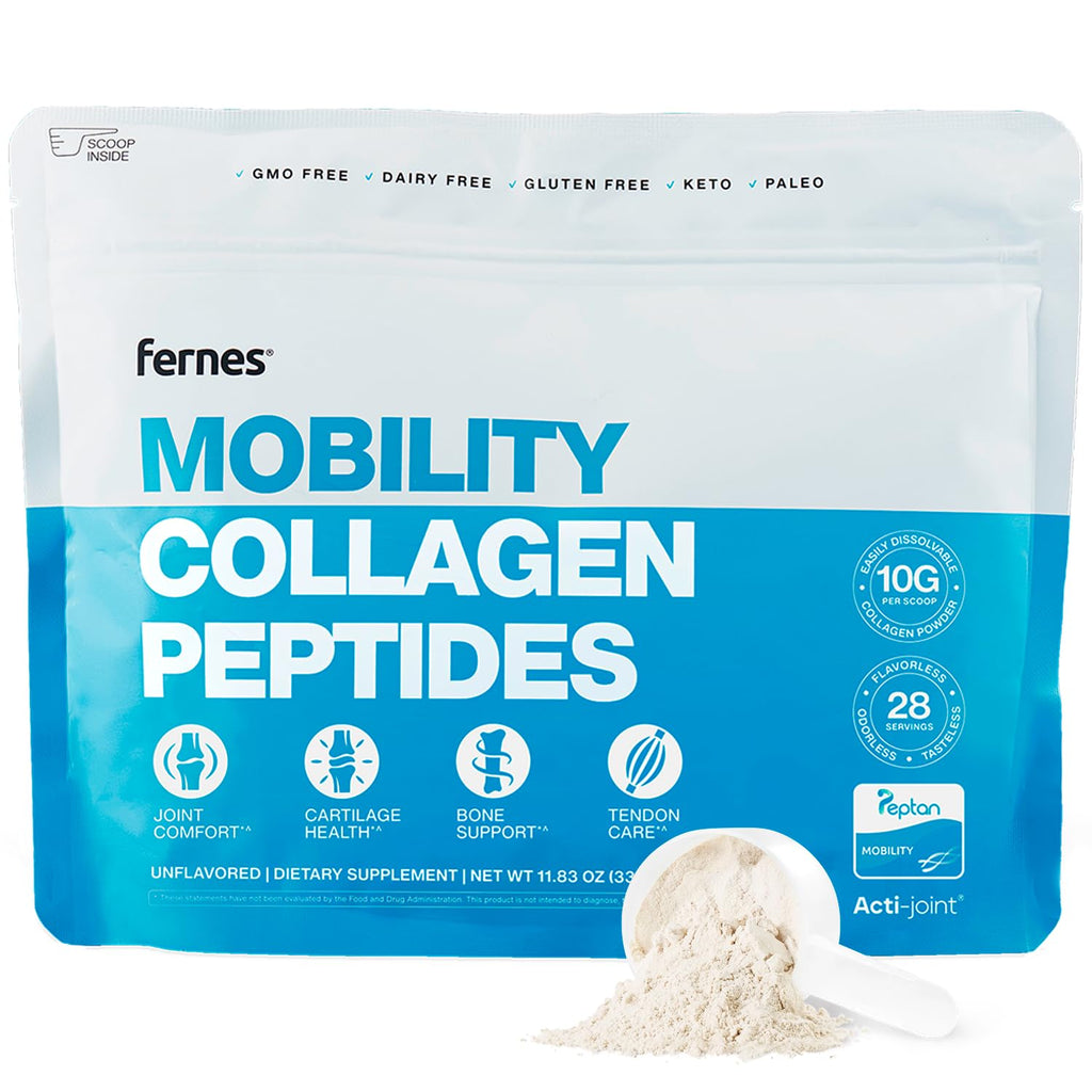 Mobility collagen peptides for joint health