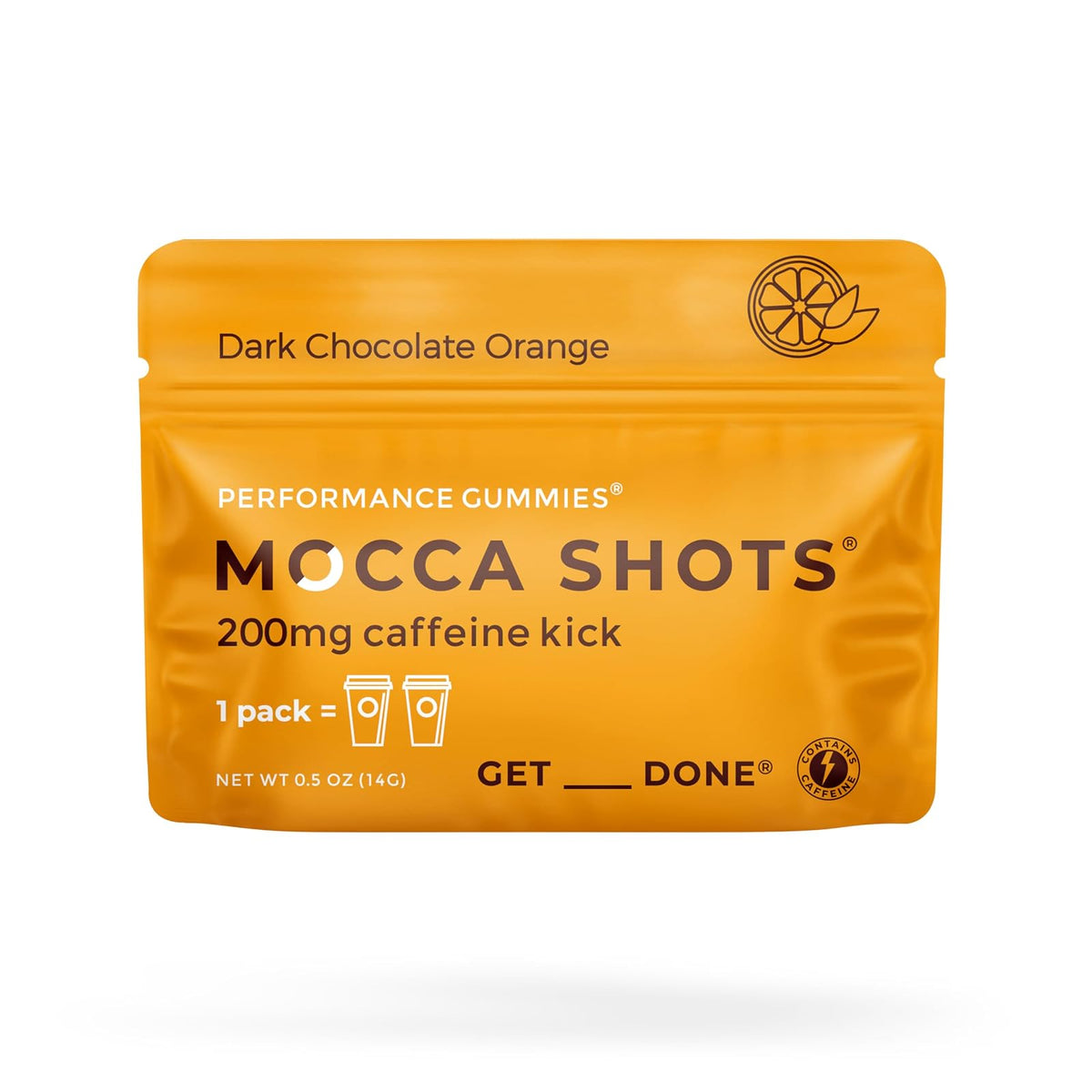 Mocca Shots caffeine gummies for energy