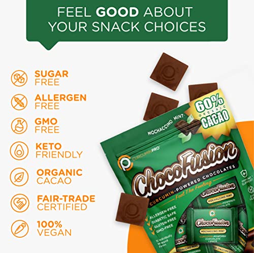 Moccachino mint curcumin chocolate pack