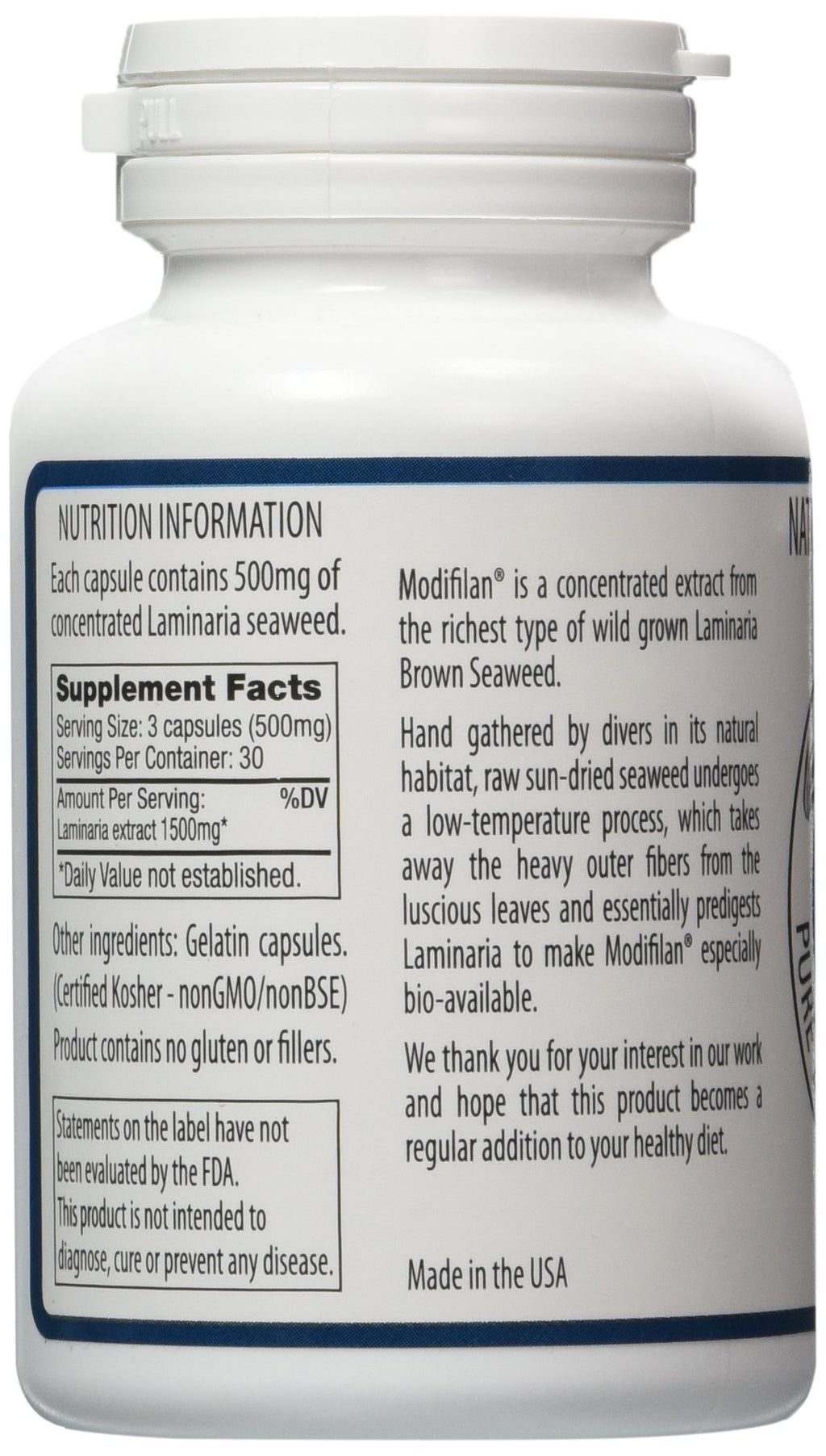 Modifilan blended vitamin & mineral supplements for immune support