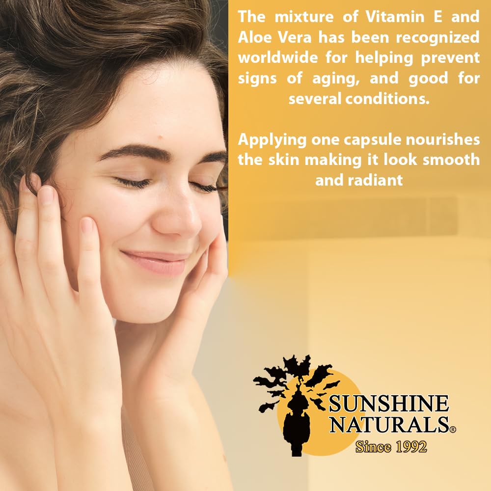 Moisturizer with vitamin e and aloe