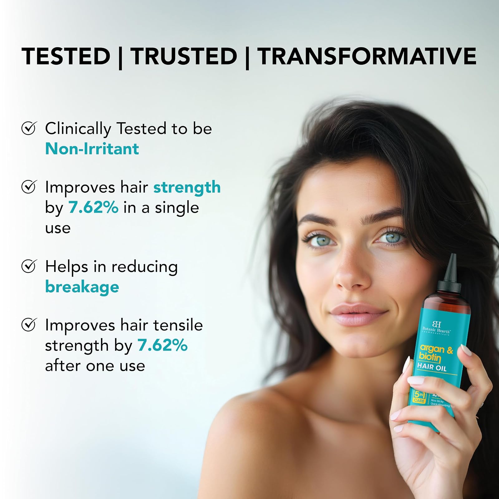 Moisturizing biotin oil for skin