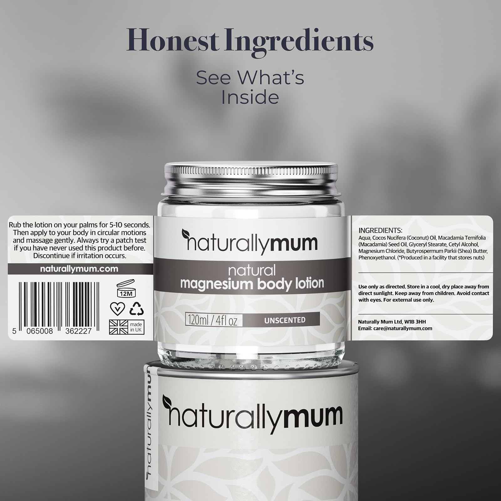 moisturizing body lotion with magnesium