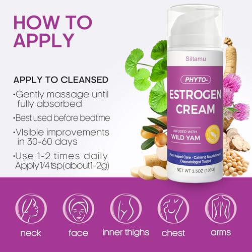 moisturizing estrogen cream for skin health