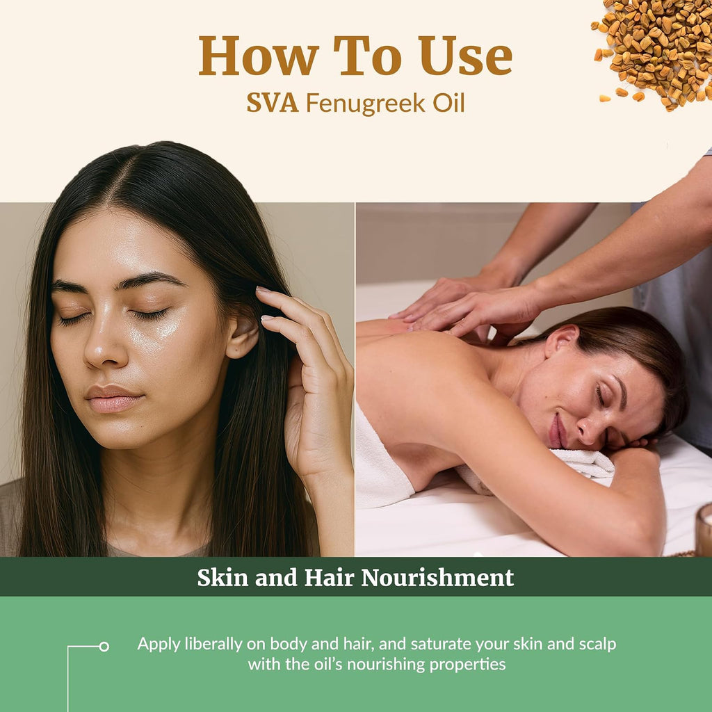 moisturizing Fenugreek carrier oil
