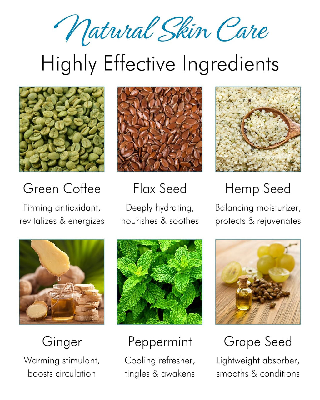 Moisturizing green coffee oil benefits