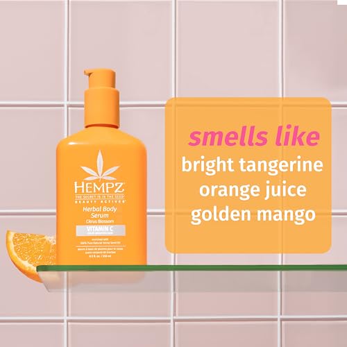 Moisturizing hemp body serum