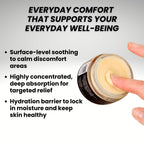 Moisturizing hemp salve for daily use