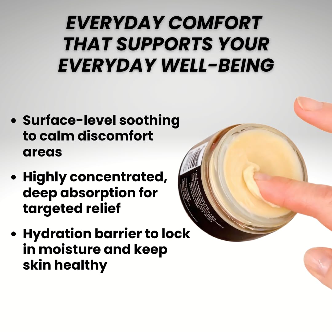 Moisturizing hemp salve for daily use