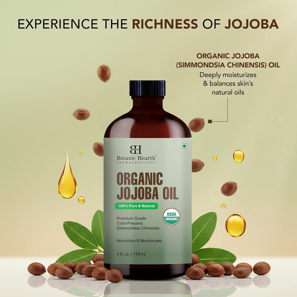 moisturizing jojoba oil for hair care