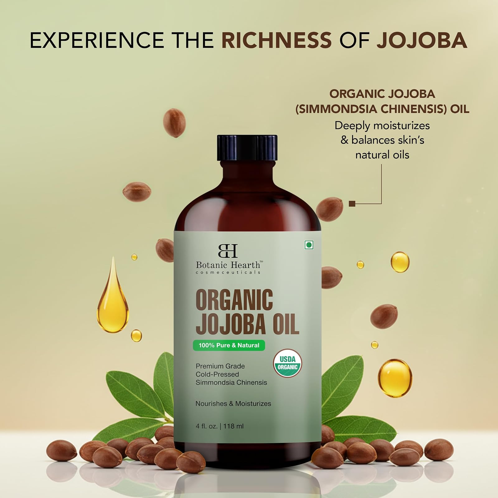 moisturizing jojoba oil for hair care