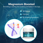 moisturizing leg cream with magnesium