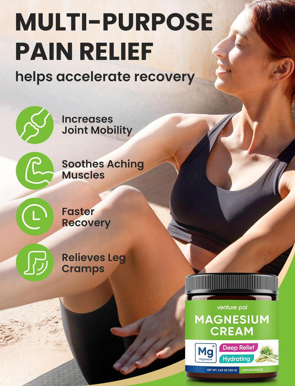 moisturizing magnesium cream with coconut oil