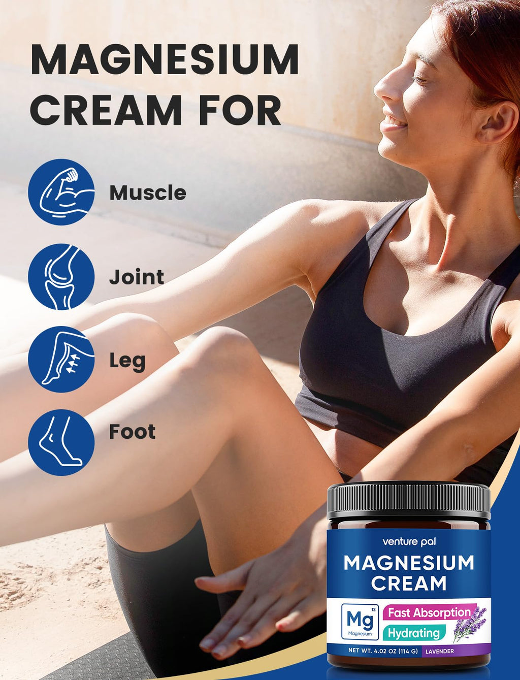 moisturizing magnesium cream with hyaluronic acid