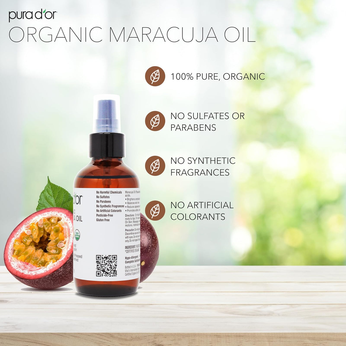 moisturizing maracuja oil for hair