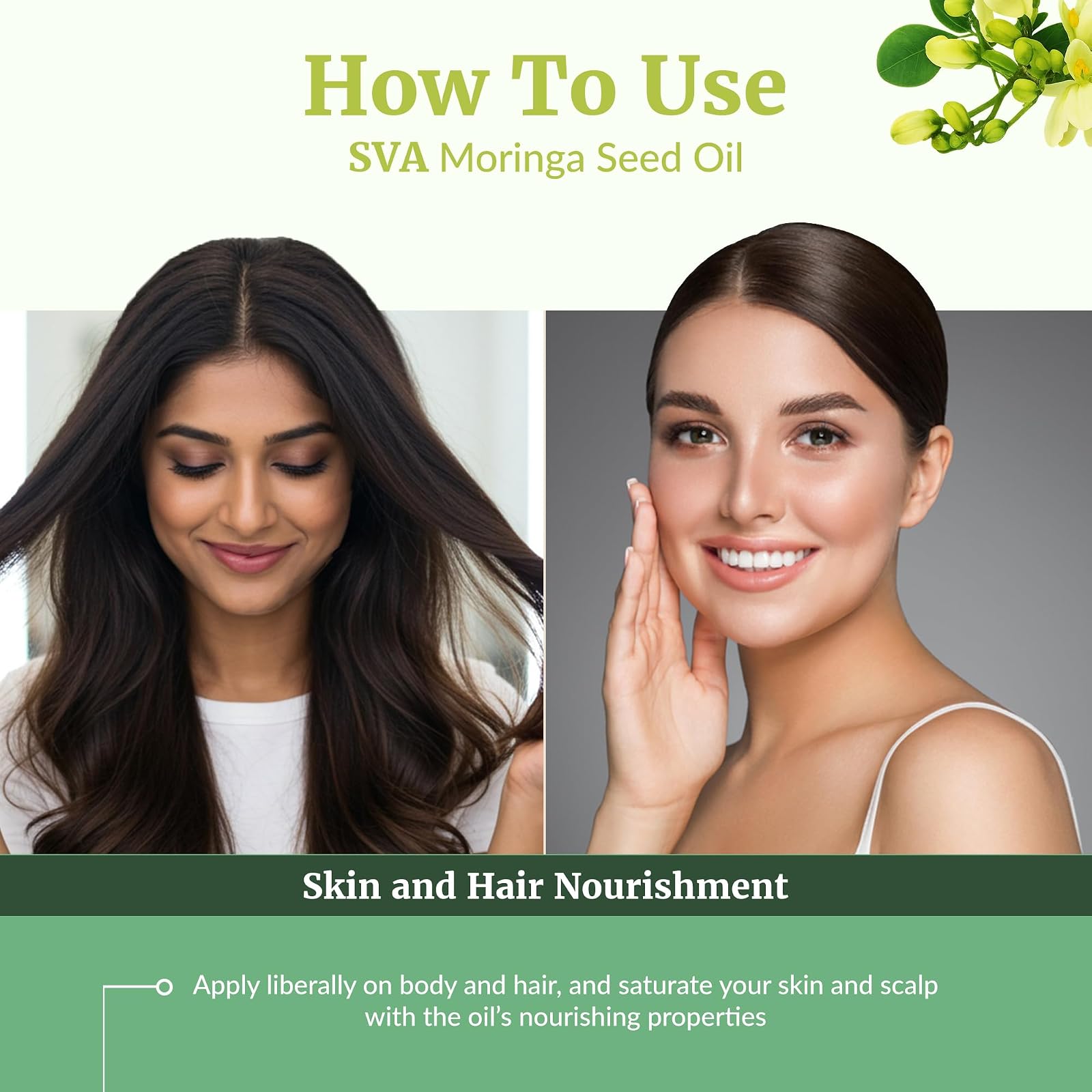 moisturizing moringa oil for dry skin