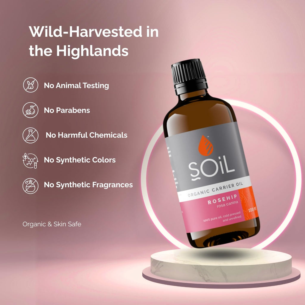 moisturizing rosehip oil for dry skin