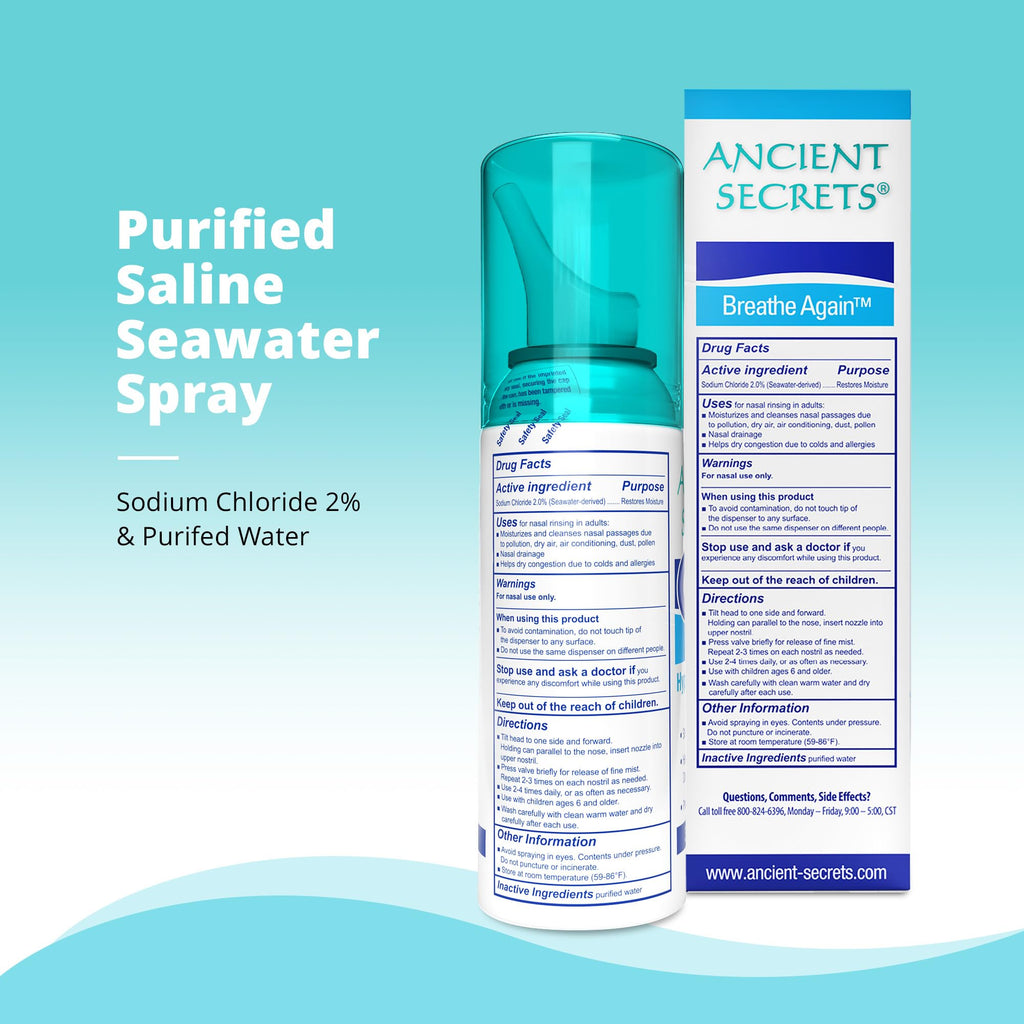 moisturizing sprays for seasonal allergies