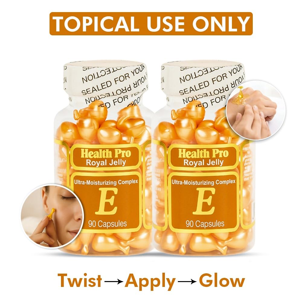 Moisturizing Vitamin E capsules