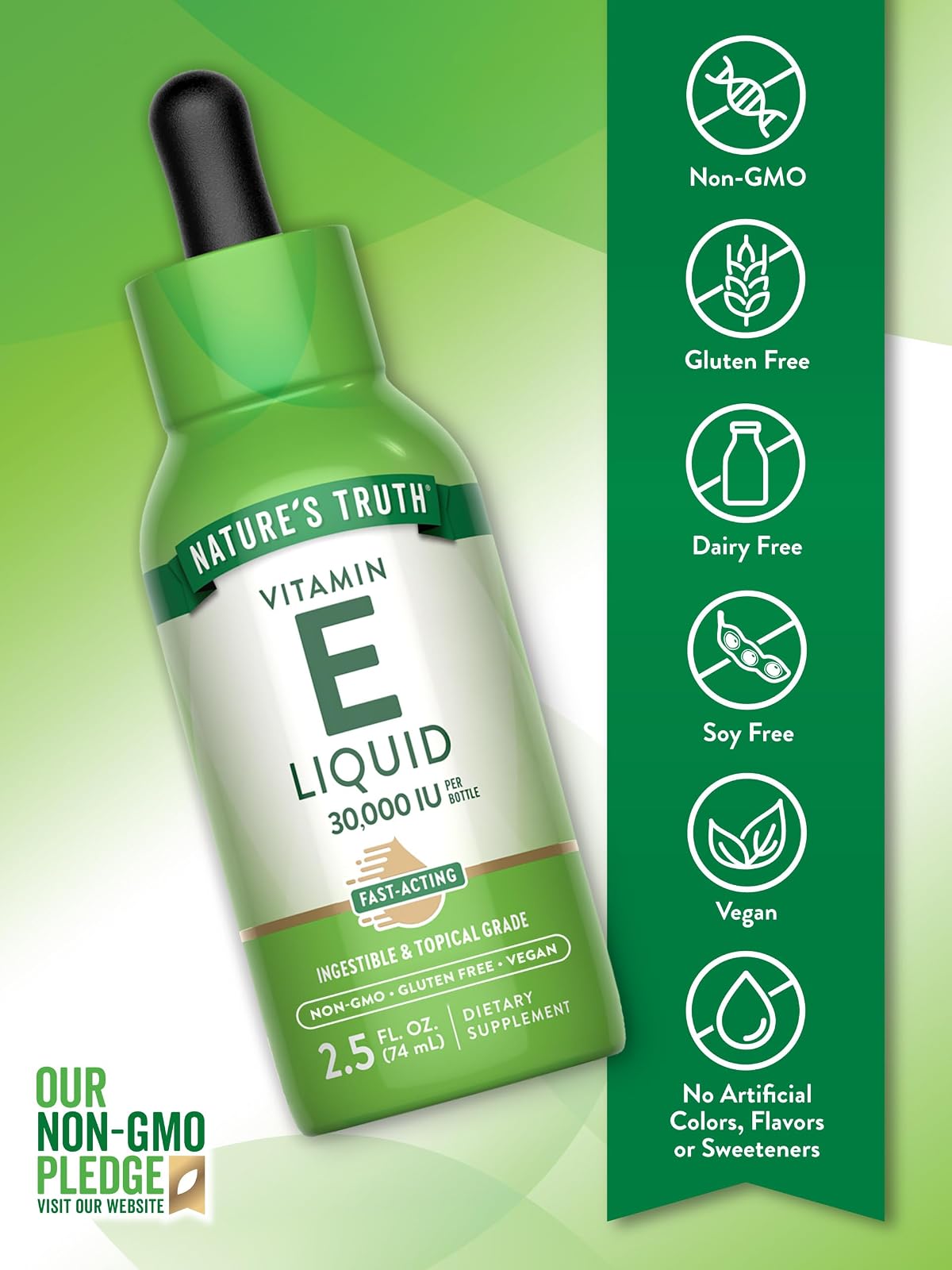 Moisturizing Vitamin E oil for skin