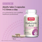 moisturizing with Jarrow hyaluronic acid