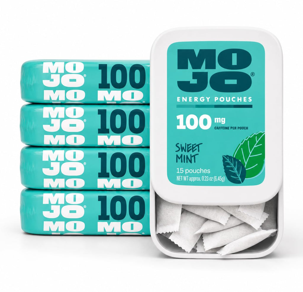 MOJO caffeine pouches sweet mint flavour