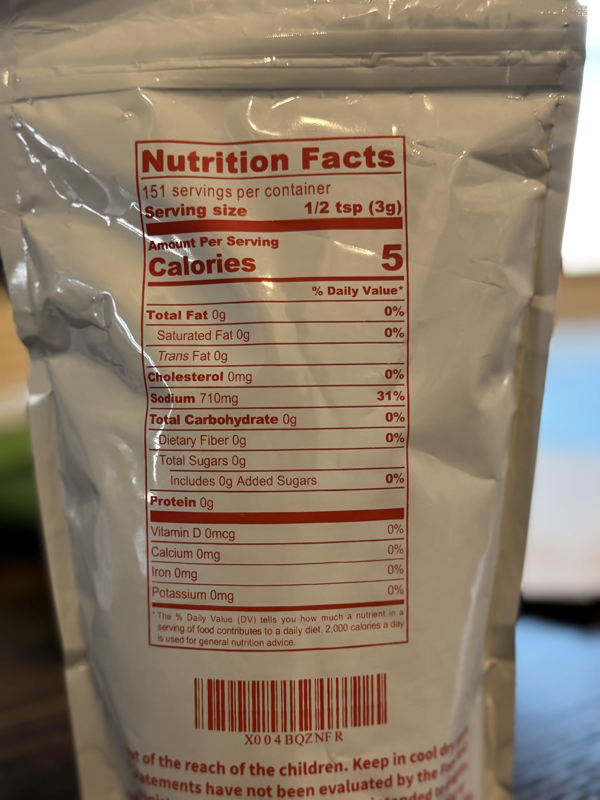Molecular gastronomy sodium citrate powder