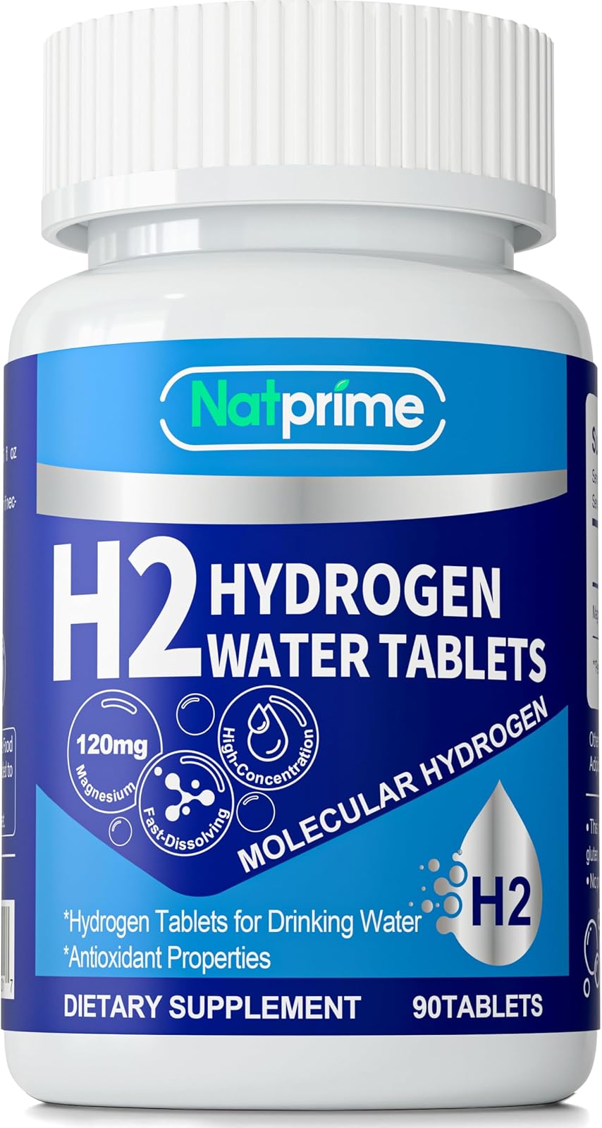 Molecular H2 hydrogen water tablets