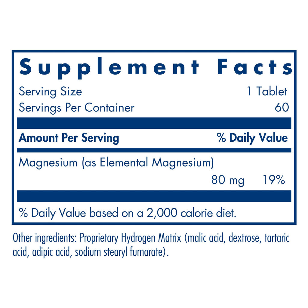 Molecular H2 tablets for energy boost