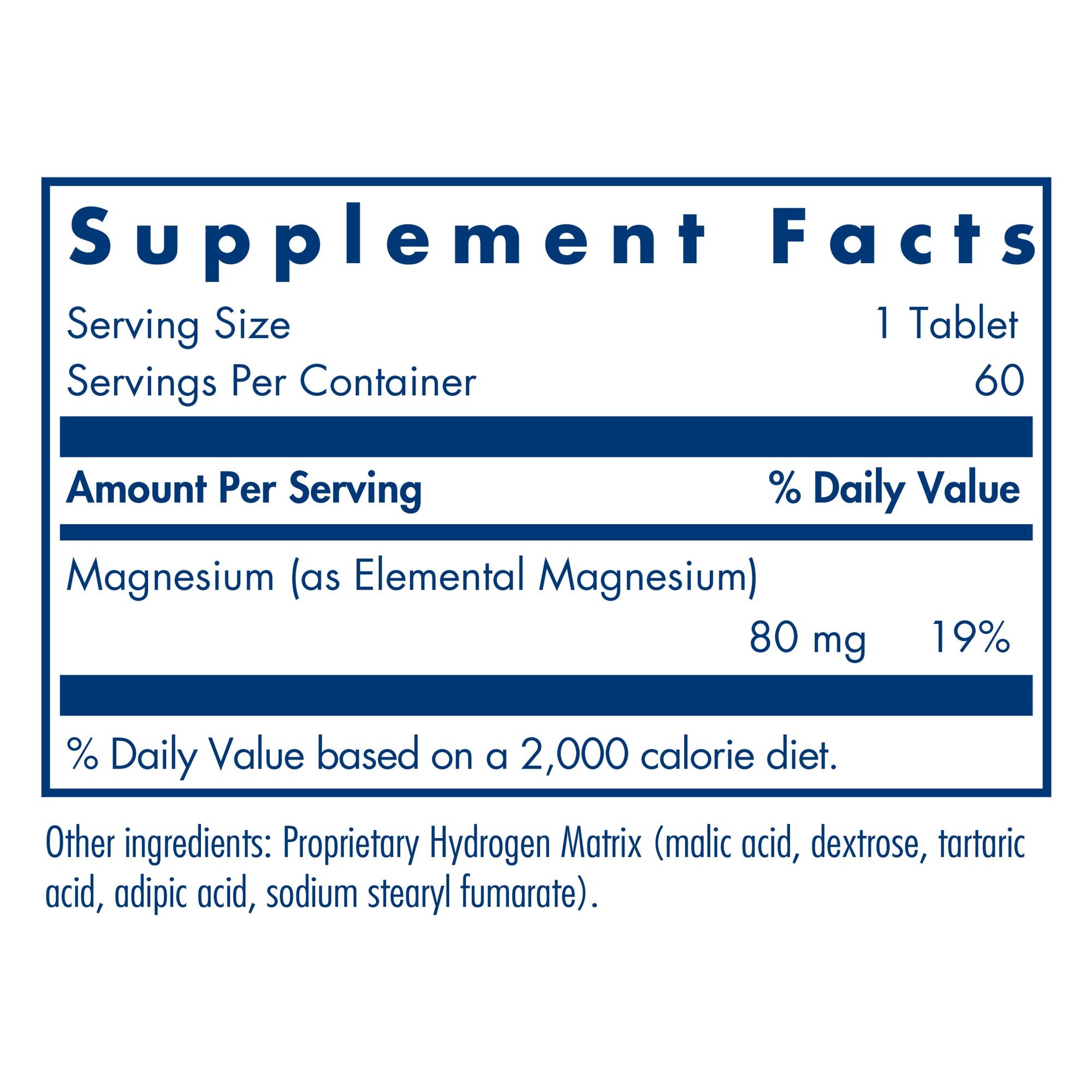 Molecular H2 tablets for energy boost
