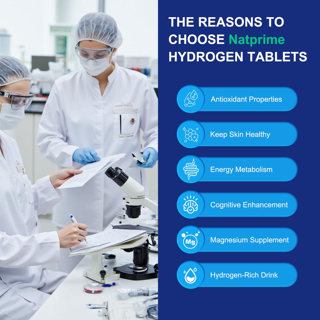 Molecular H2 wellness supplement