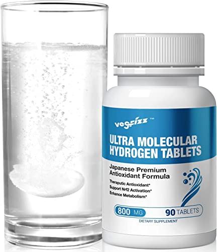 Molecular hydrogen drinking water tablets