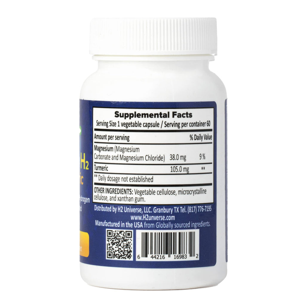 Molecular hydrogen for antioxidant support