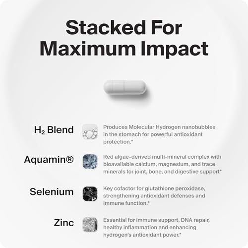 molecular hydrogen for antioxidant support