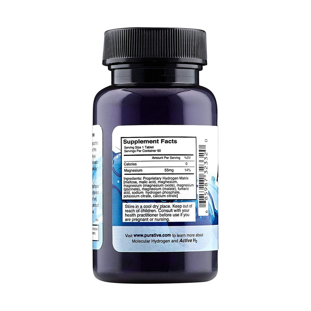 Molecular hydrogen for hydration