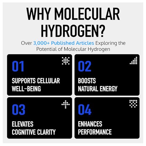 Molecular hydrogen for wellness