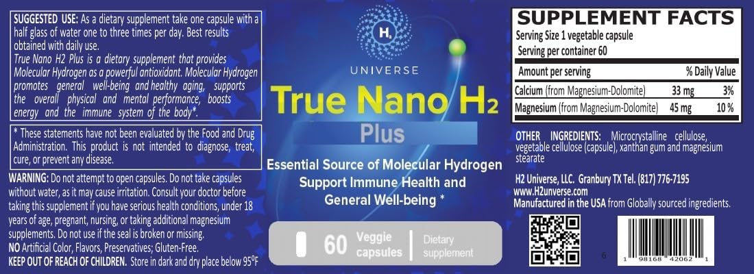 molecular hydrogen health benefits