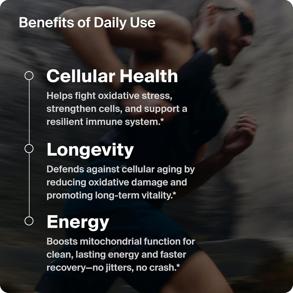 Molecular hydrogen supplement for energy boost