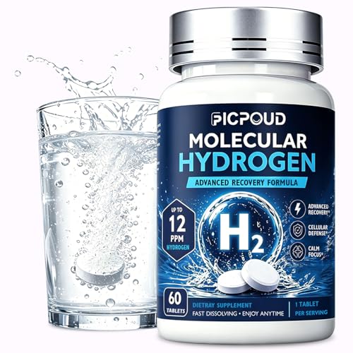 Molecular hydrogen tablets for wellness